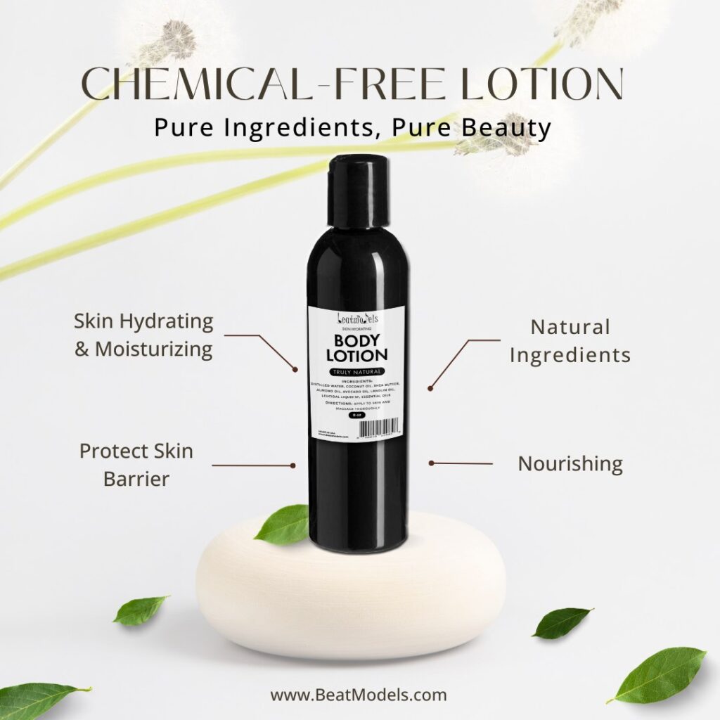 Natural Body Lotion – Beat Models Natural skin and hair care